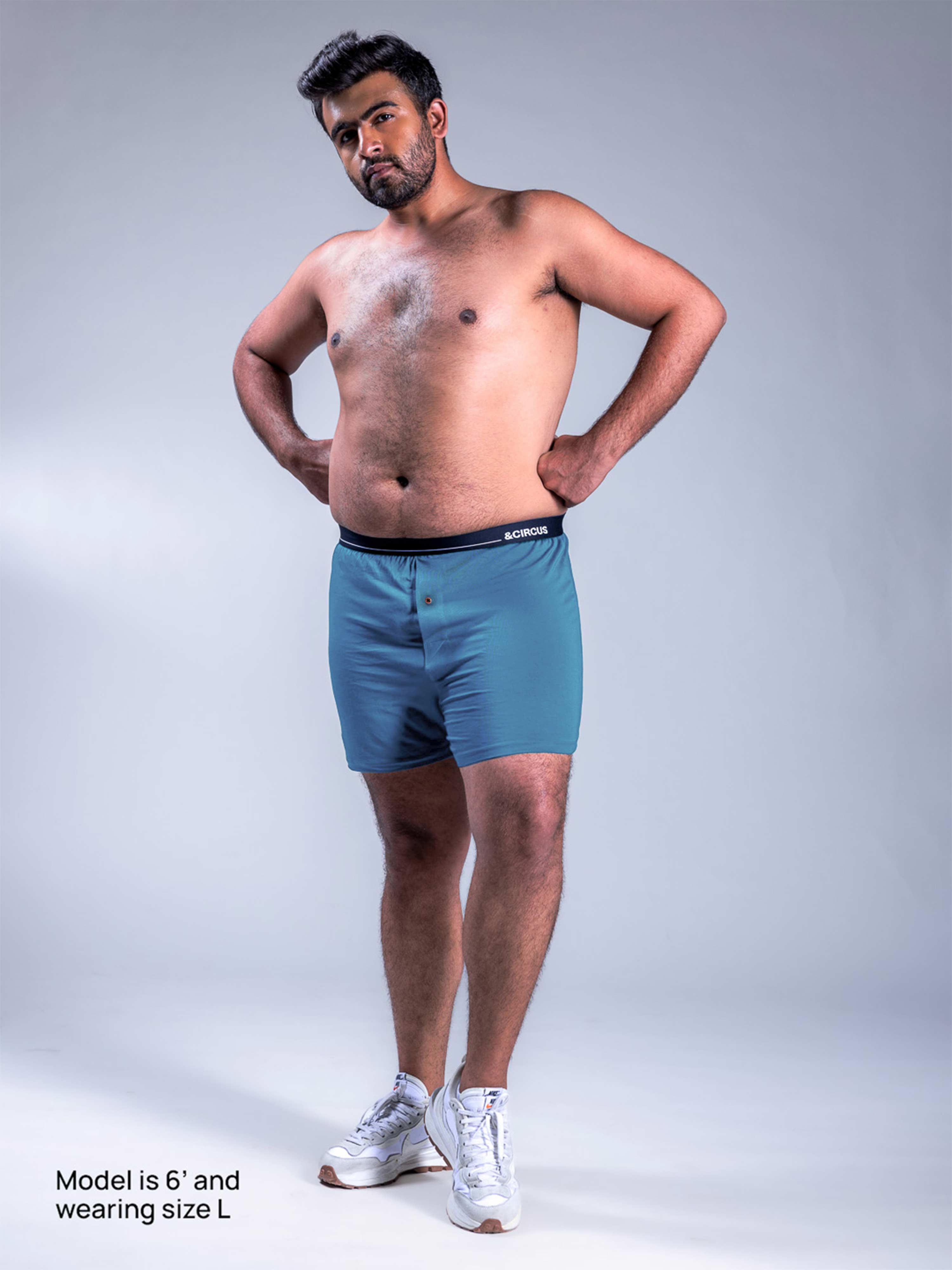 Buy Anti-Itch Solid Boxers for Men Bangalore Neel Online- &Circus